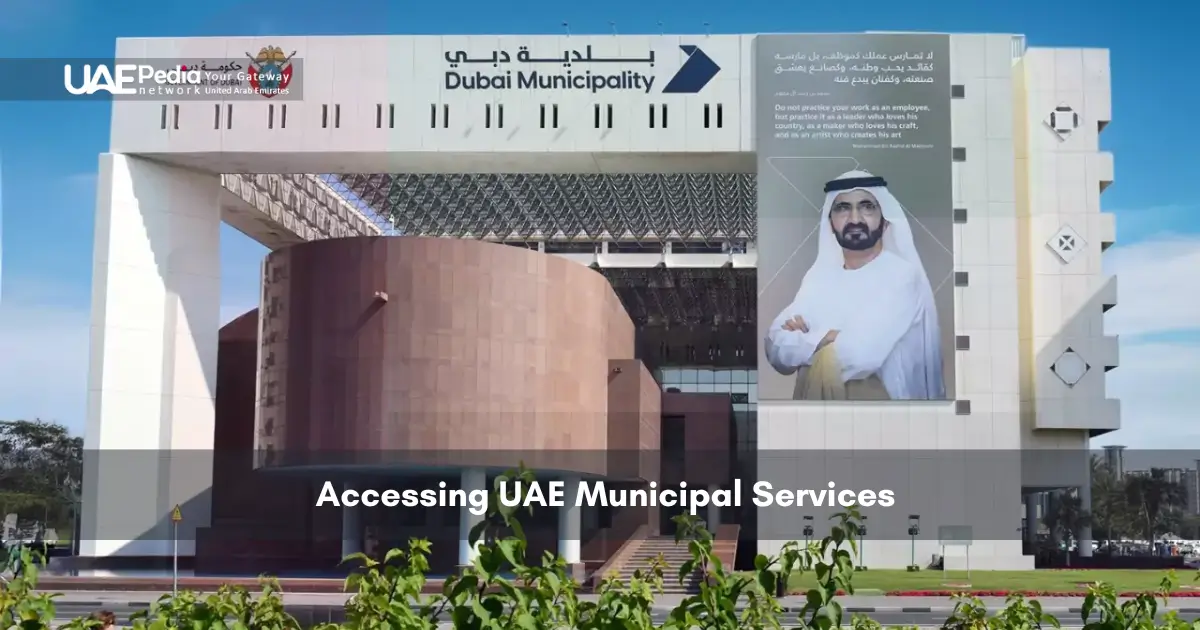 Accessing UAE Municipal Services