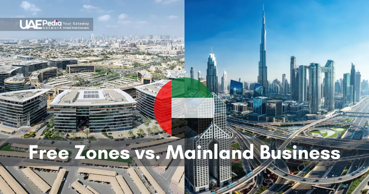 Comparing UAE Free Zones and Mainland Business