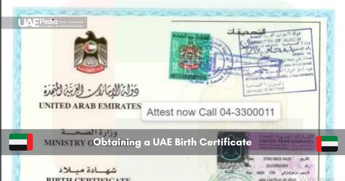 Obtaining a UAE Birth Certificate