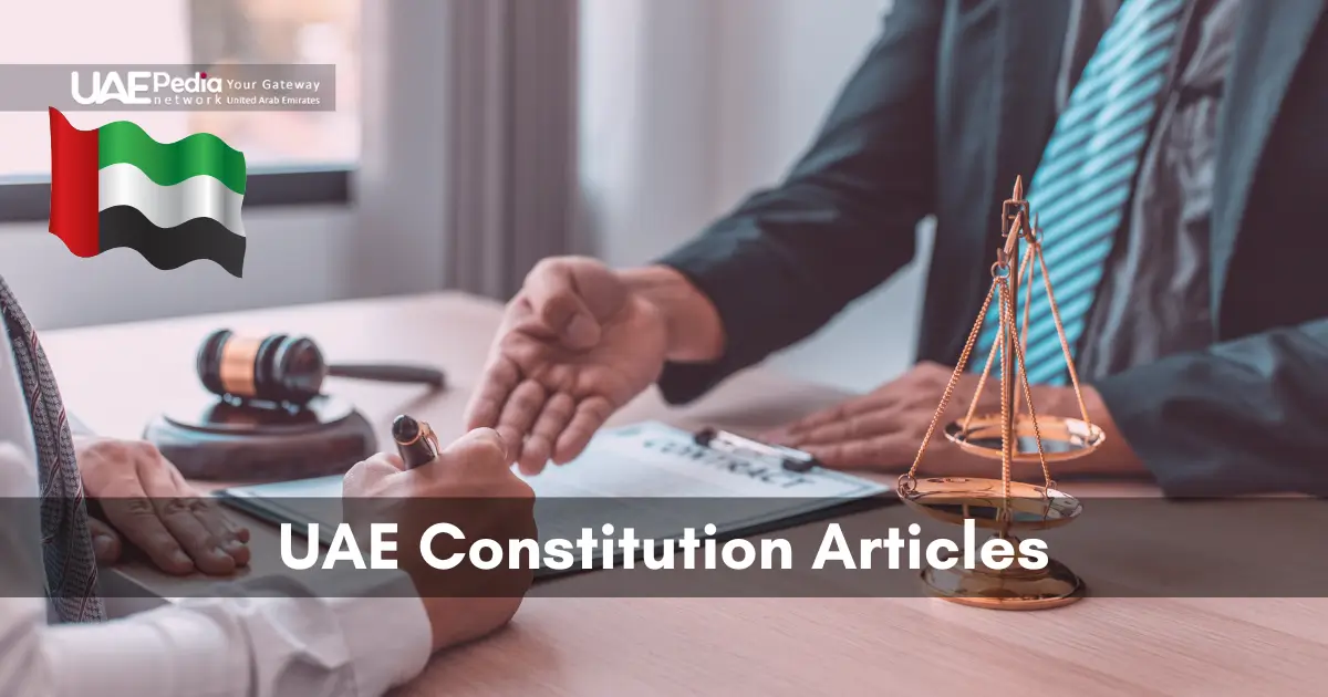 Key Articles Shaping the UAE Constitution
