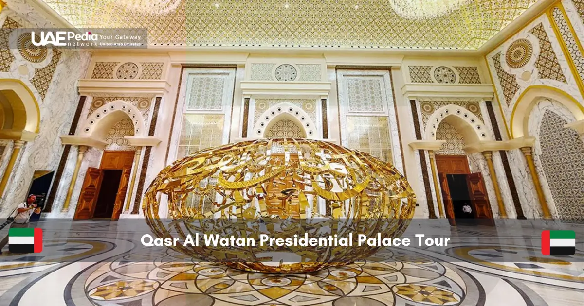 Qasr Al Watan Presidential Palace Tour