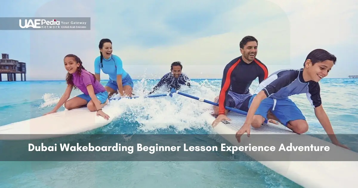 Dubai Wakeboarding Beginner Lesson Experience Adventure