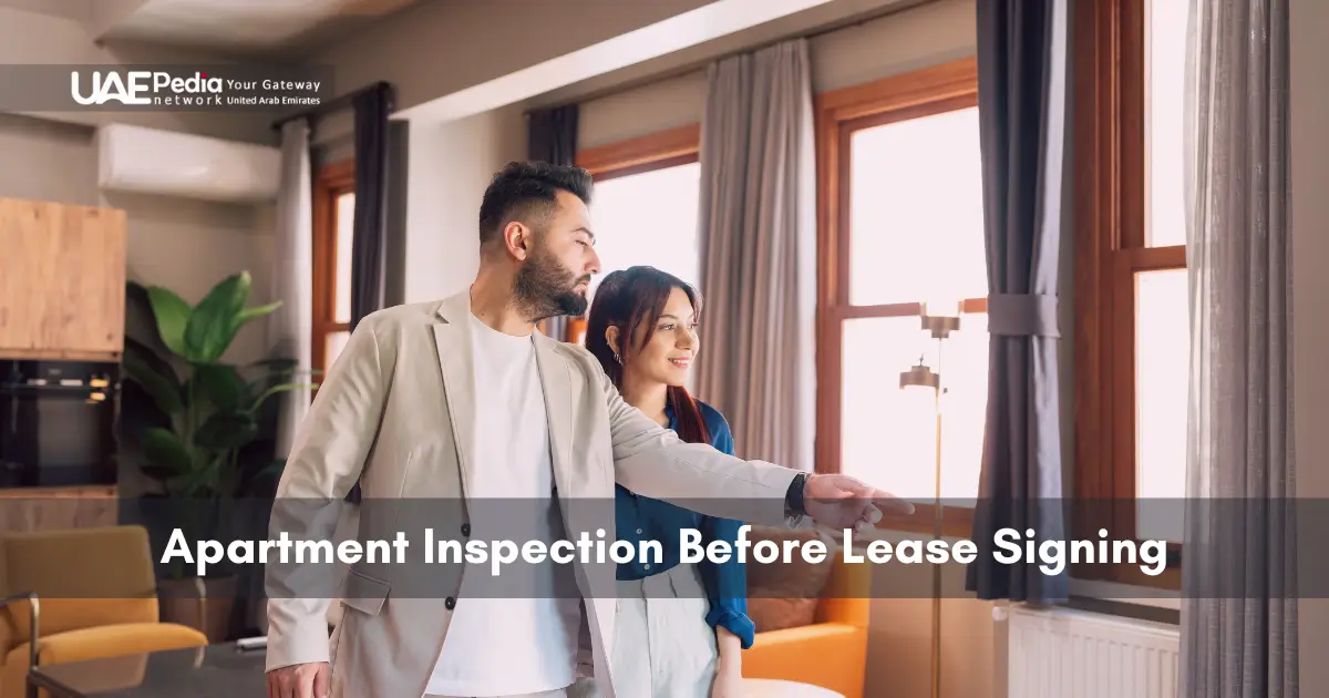 Apartment Inspection Before Lease Signing Checklist for Dubai